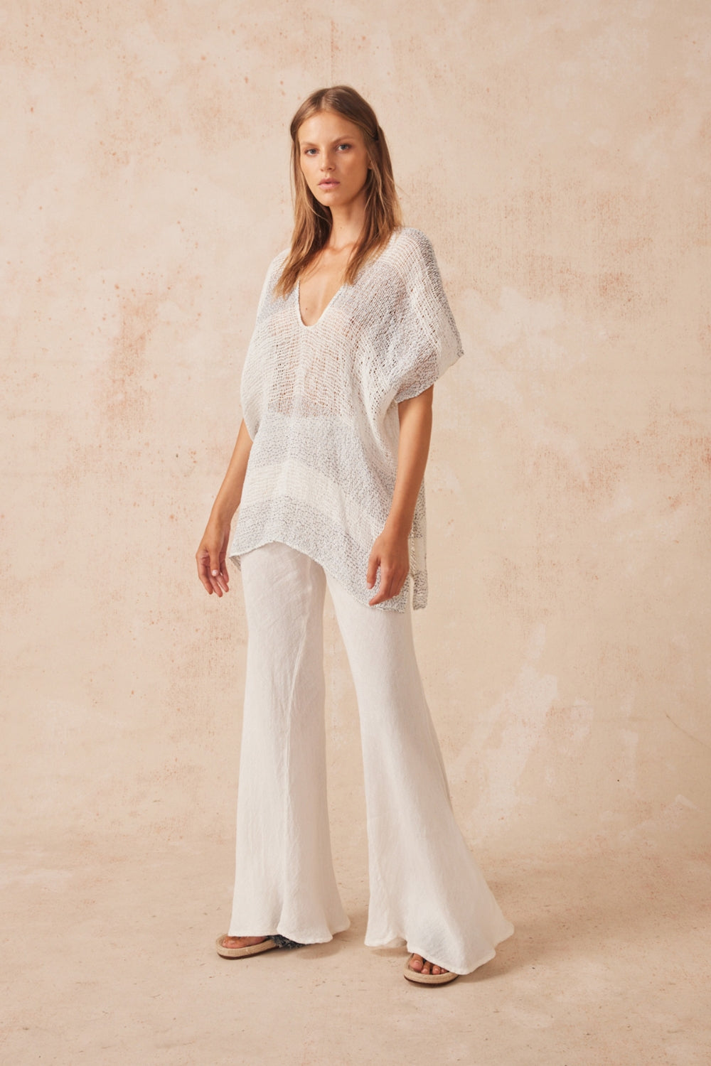 Zaza top - Lecche Ocean – The Wool Shed Australia